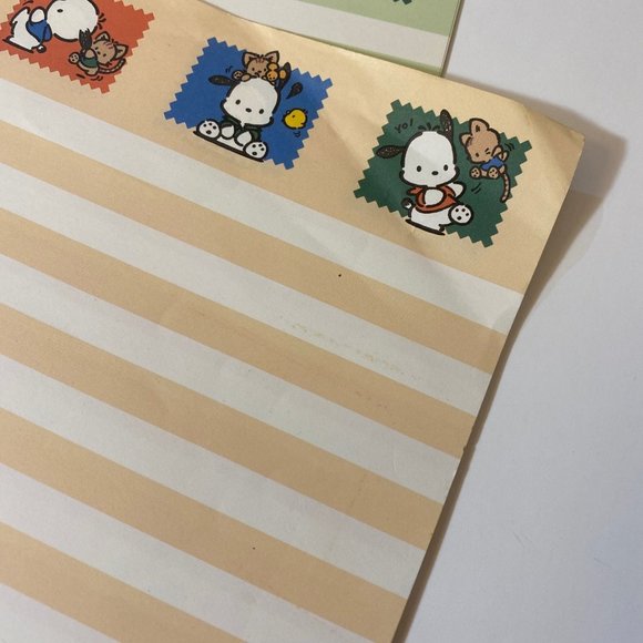 Sanrio | Accessories | Vintage Sanrio Pochacco 989 1994 Stationery ...